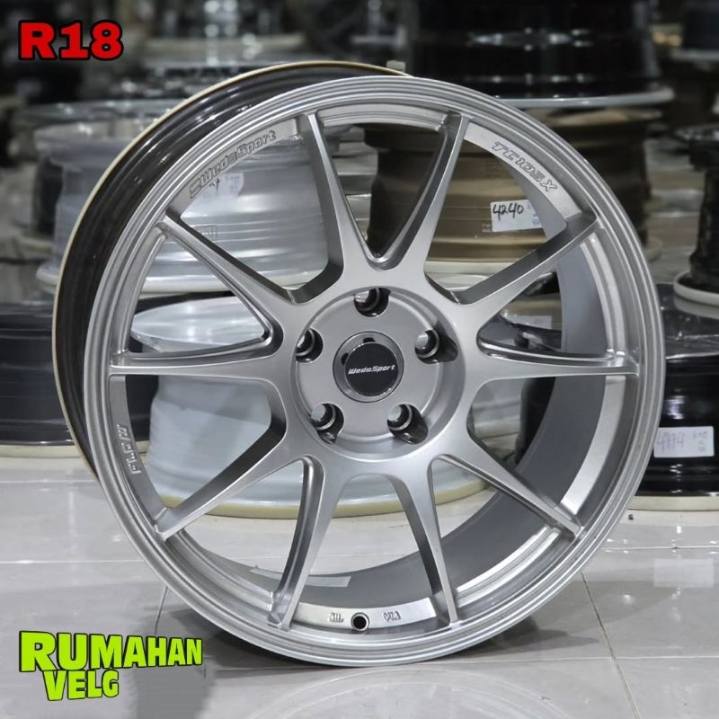 Jual velg racing r18 WEDSSPORT TC105X LEBAR 9 ET 28 velg mobil ring 18 cocok untuk mobil Innova ...