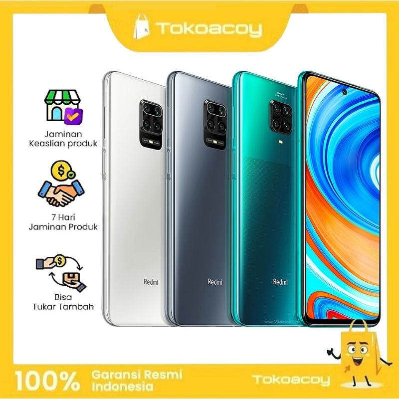 Jual Xiaomi Redmi Note 9 Pro 8/128GB Garansi Resmi Fullset | Shopee ...