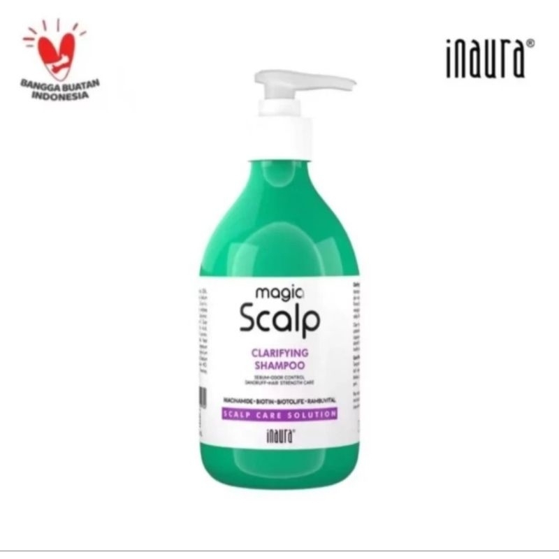 Jual INAURA MAGIC SCALP CLARIFYING SHAMPO | Shopee Indonesia