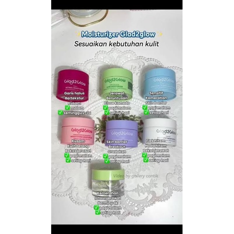 Jual Glad2Glow Moist/G2G | Shopee Indonesia