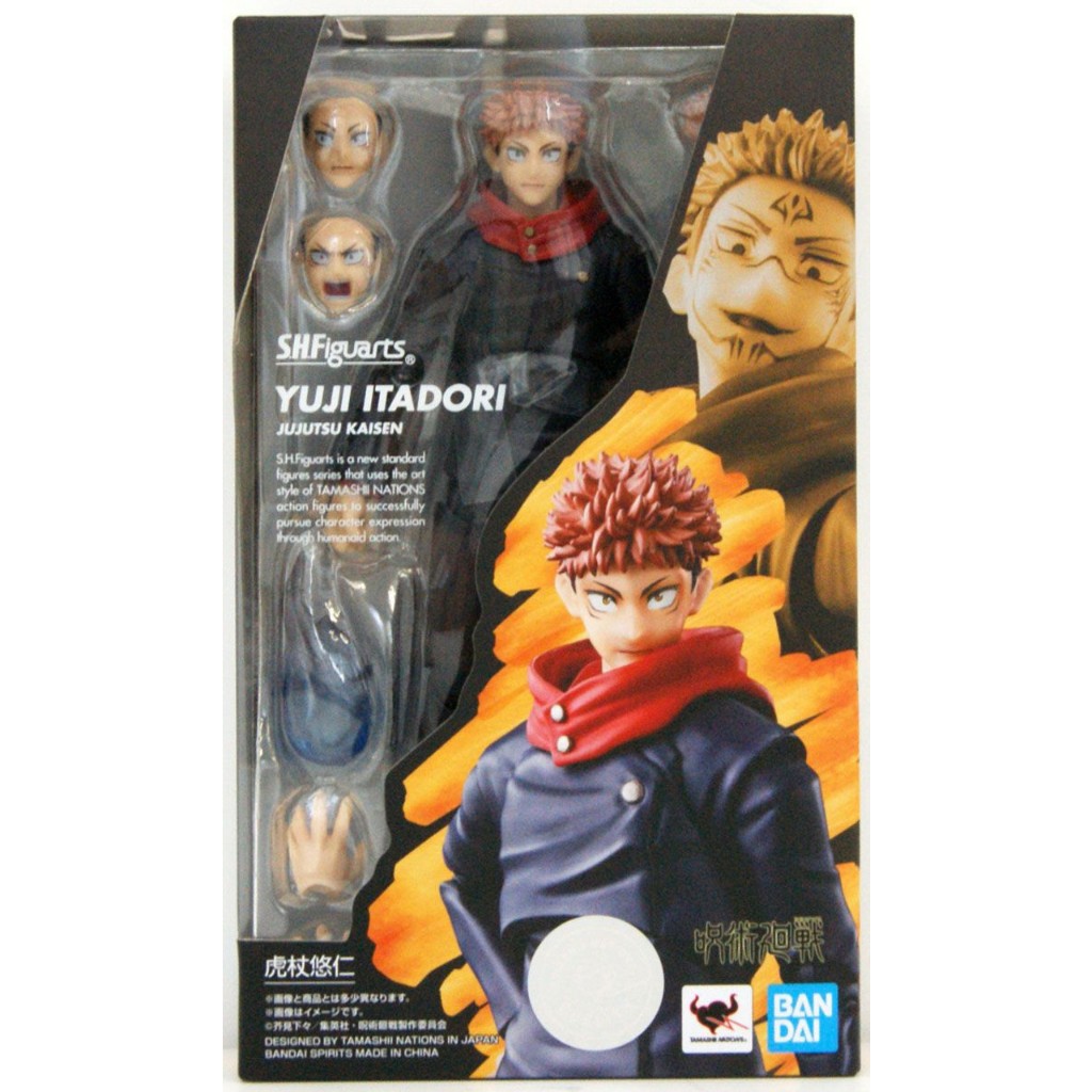 Jual Shf Yuji Itadori Jujutsu Kaisen Bandai Action Figure | Shopee ...