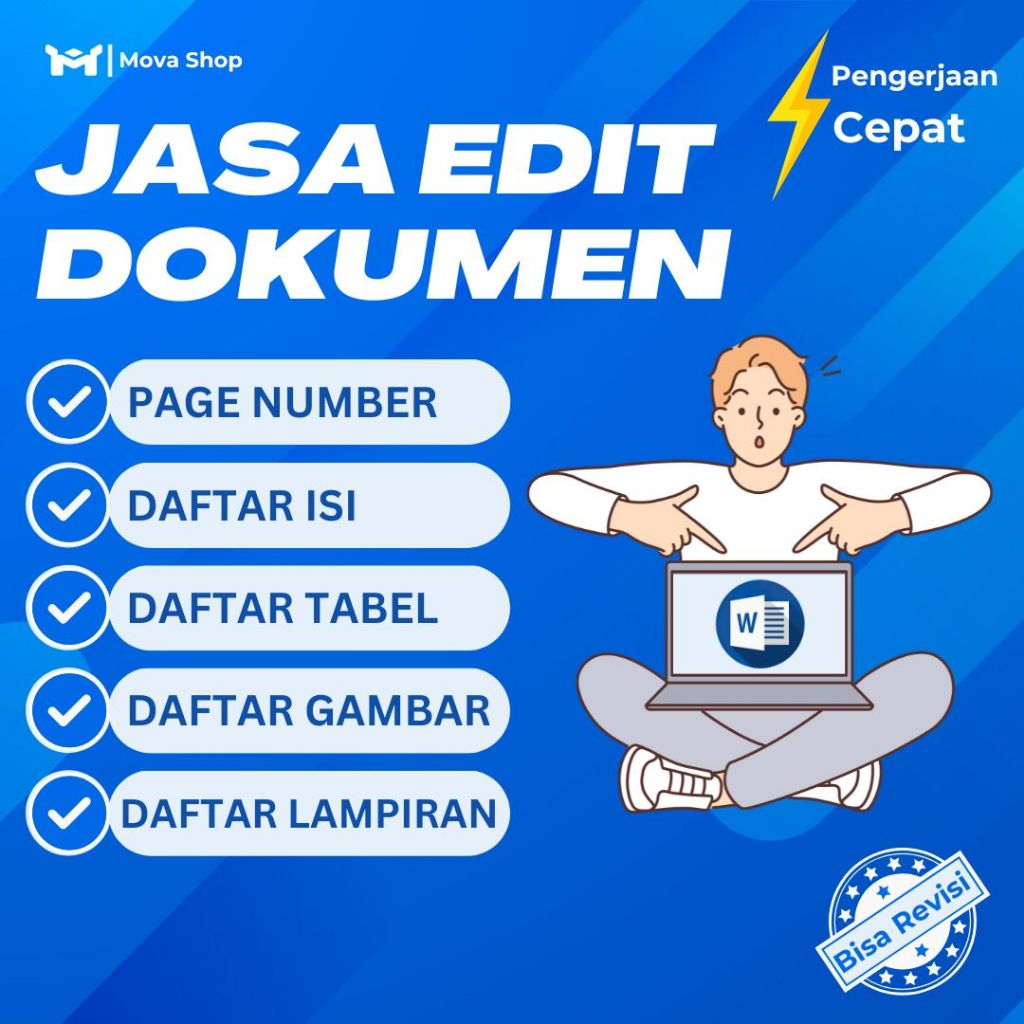 Jual JASA DAFTAR ISI | PENOMORAN HALAMAN | DAFTAR GAMBAR | PERAPIHAN ...