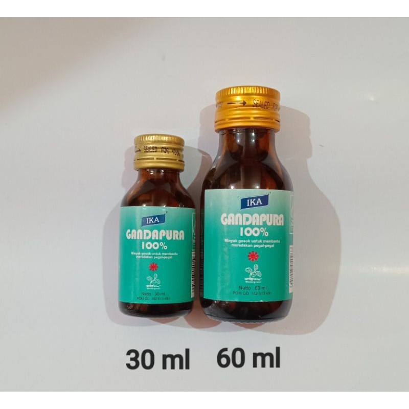 Jual Minyak Gandapura IKA 100% Wintergreen Oil - Minyak Pijat / Gosok ...
