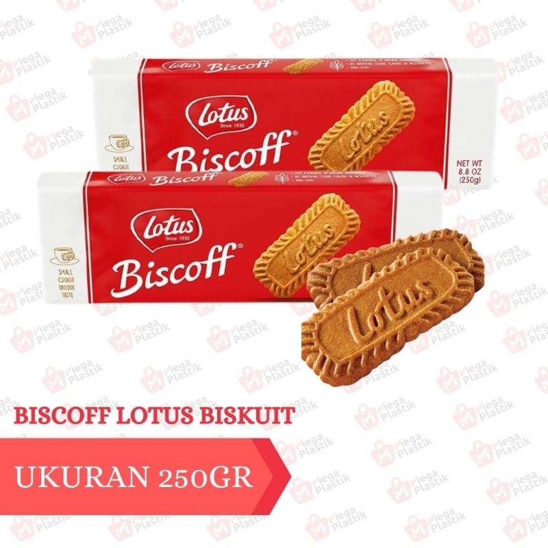 Jual BISCOFF LOTUS BISKUIT 250GR | Shopee Indonesia