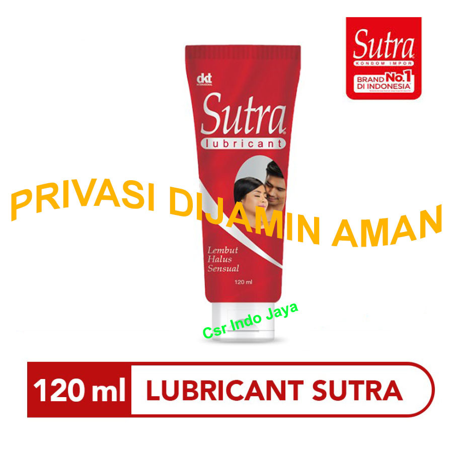 Jual Sutra Lubricant 120 Ml Pelumas Gel Lebih Licin Kemasan Baru Botol ...