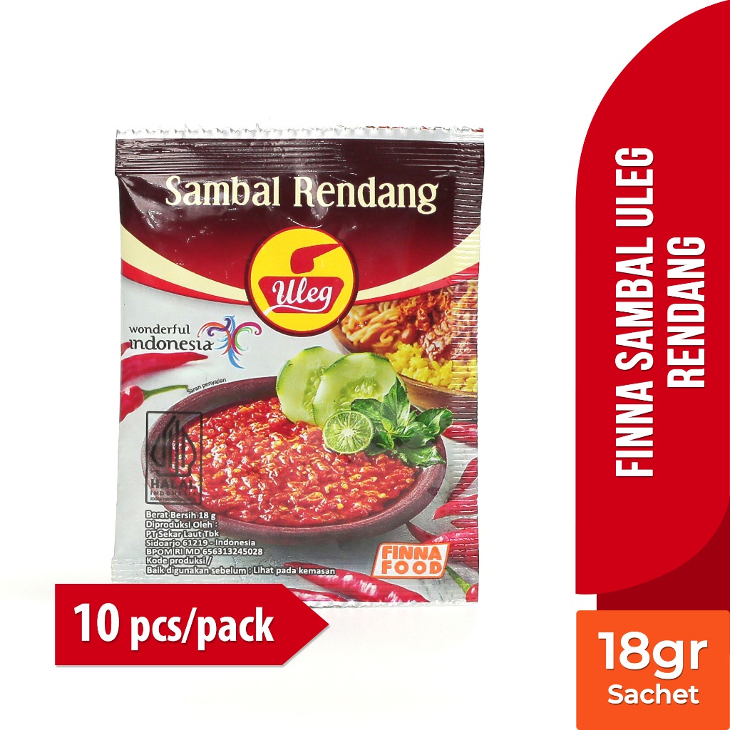 Jual Finna Sambal Uleg Rendang (Pack) | Shopee Indonesia