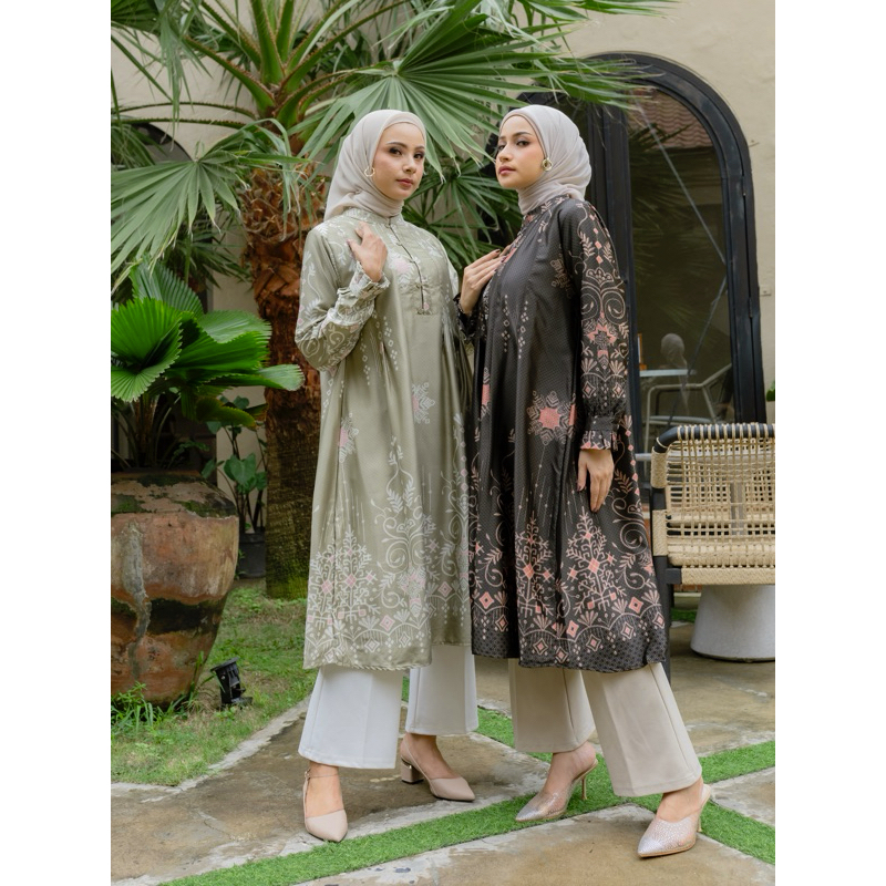 Jual Merina Gallery [TUNIK KIMMY SILK PREMIUM] | Tunik Casual | Atasan ...
