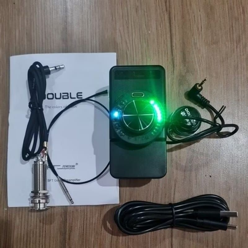 Jual Pream equalizer gitar transkustik double os satu set lengkap ...