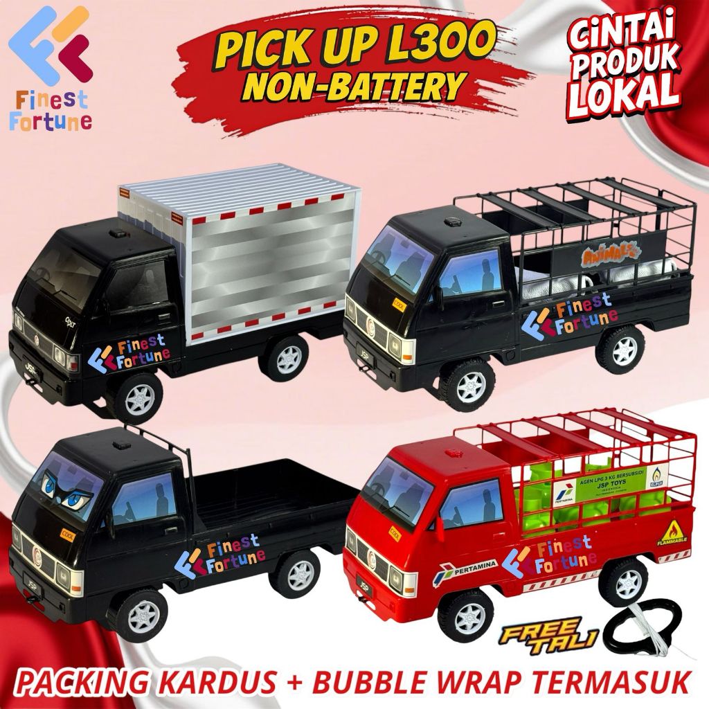 Jual MAINAN ANAK MOBIL PICK UP TRUCK L300 FREE TALI (PACKING LAPISAN ...