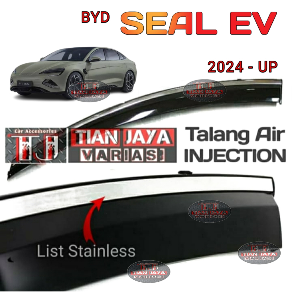 Jual Talang Air BYD SEAL EV 2024-UP Model Injection Premium Presisi ...