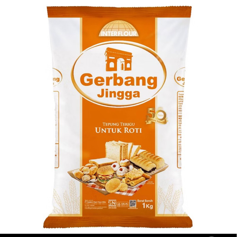 Jual TepungTerigu Gerbang Jingga 1 kg | Shopee Indonesia