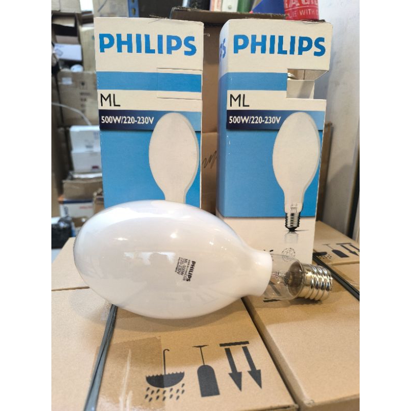 Jual Lampu Mercury Philips ML 500w E40 philips | Shopee Indonesia