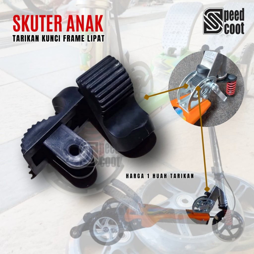 Jual Karet Pengunci Baut QR Frame Lipat Skuter Anak Otoped Pedal Injak ...