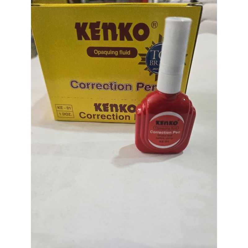 Jual TIPEX KENKO TIPEX CAIR MERAH CORRECTION PEN KENKO | Shopee Indonesia