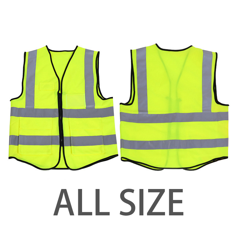 Jual Rompi Polyester ROMPI SAFETY/PROYEK DENGAN 5 KANTONG DAN SAFETY ...