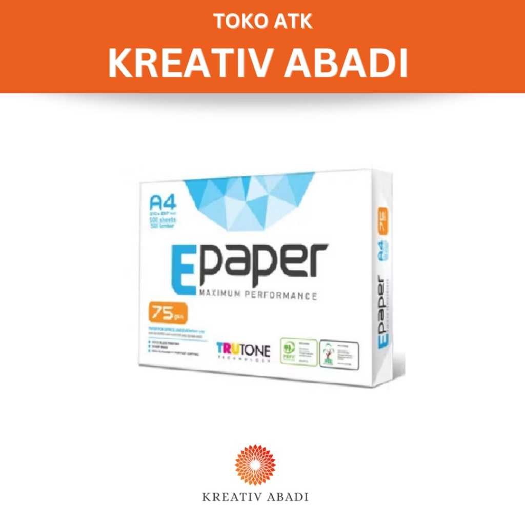 Jual Kertas Epaper A4 isi 500 lbr | Shopee Indonesia