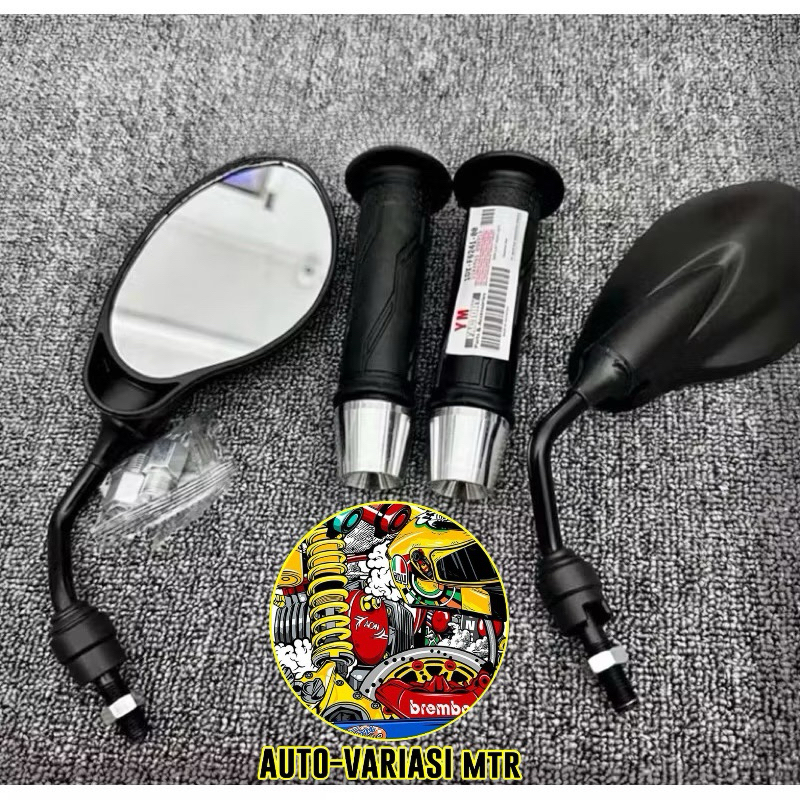 Jual PAKET KOMPLIT SET SPION YAMAHA X1+ GRIP YAMAHA SET JALU PCX COCOK ...