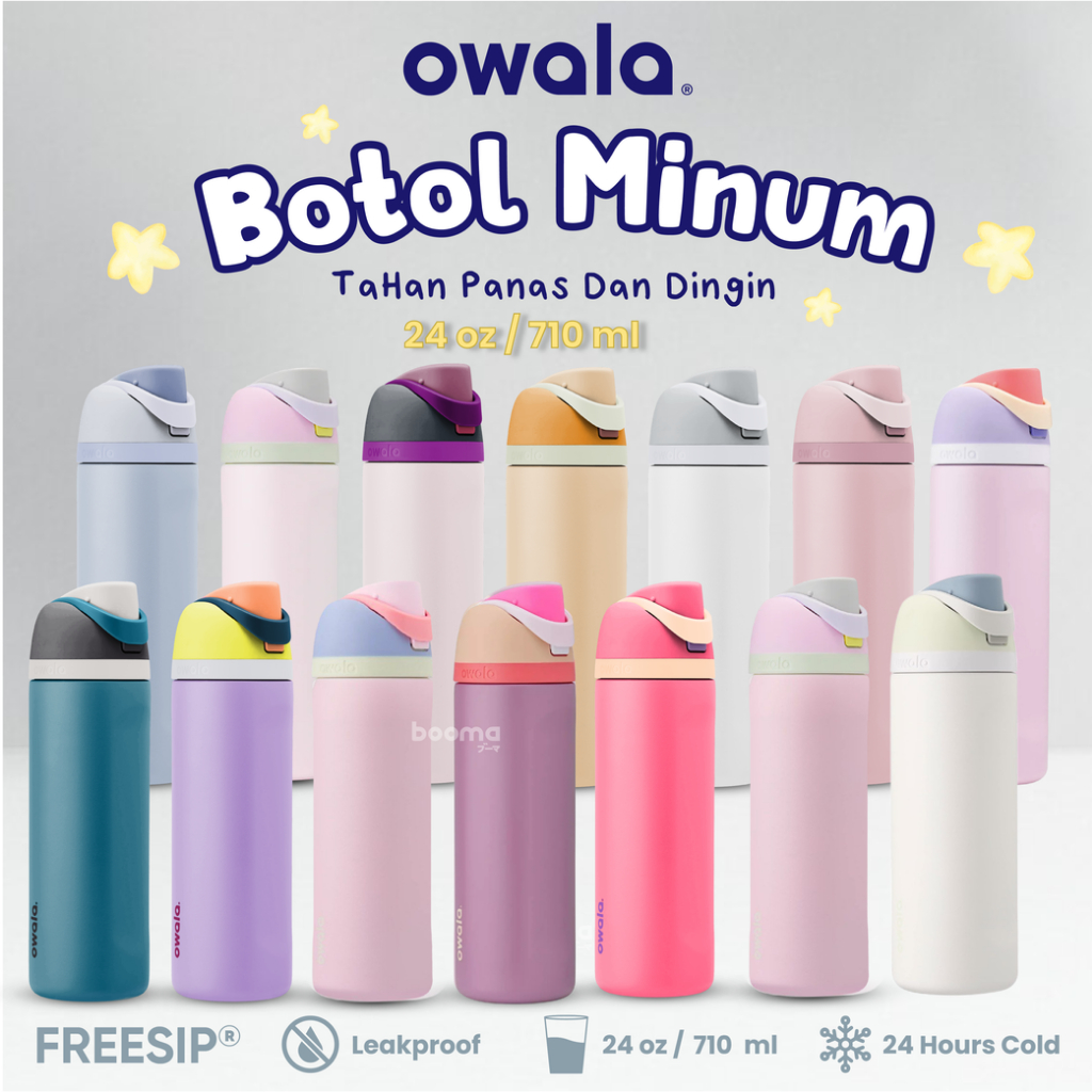 Jual Tumbler Botol Minum Owala Freesip 24oZ 710ml / 32oZ 945ml Tahan ...