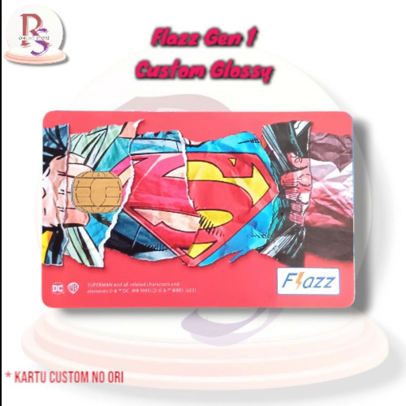 Jual KARTU FLAZZ BCA GEN 1 - SUPERMAN LOGO | Shopee Indonesia