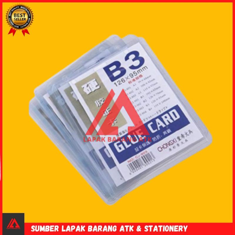Jual Mika Nama B3 / Plastik Tempat Nama id Card 1 pak | Shopee Indonesia