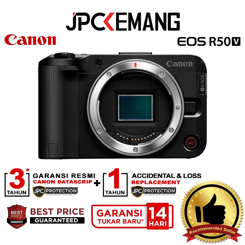 Jual Canon EOS R50 V Body Only Mirrorless Camera Canon EOS R50V Garansi ...