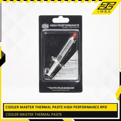 Jual COOLER MASTER THERMAL PASTE HIGH PERFORMANCE RPD | Shopee Indonesia