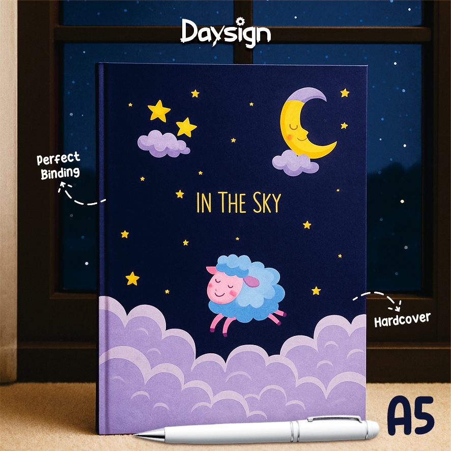 Jual Buku Hardcover Perfect Binding A5 Custom / Planner / Block Note ...