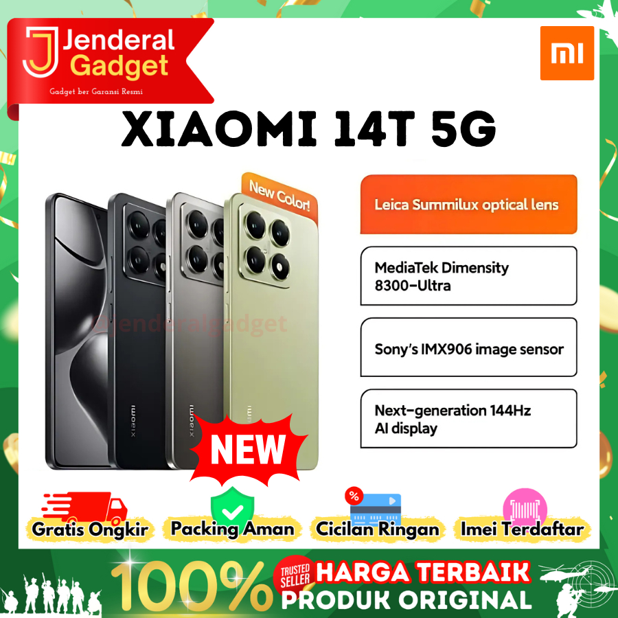 Jual Xiaomi 14T 5G 12/512GB NFC android | Shopee Indonesia
