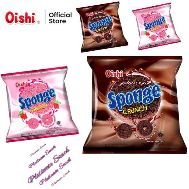 Jual Oishi Sponge Crunch | Isi 10 Bks | Shopee Indonesia