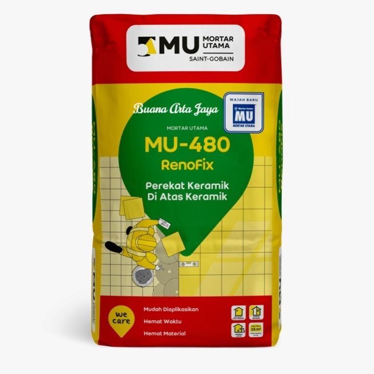Jual Mortar Utama ( MU ) 480 - 25 Kg ( Zak ) | Shopee Indonesia