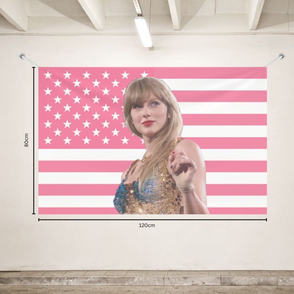 Jual Taylor Swift Pink Flag (Bendera Taylor Swift) | Shopee Indonesia