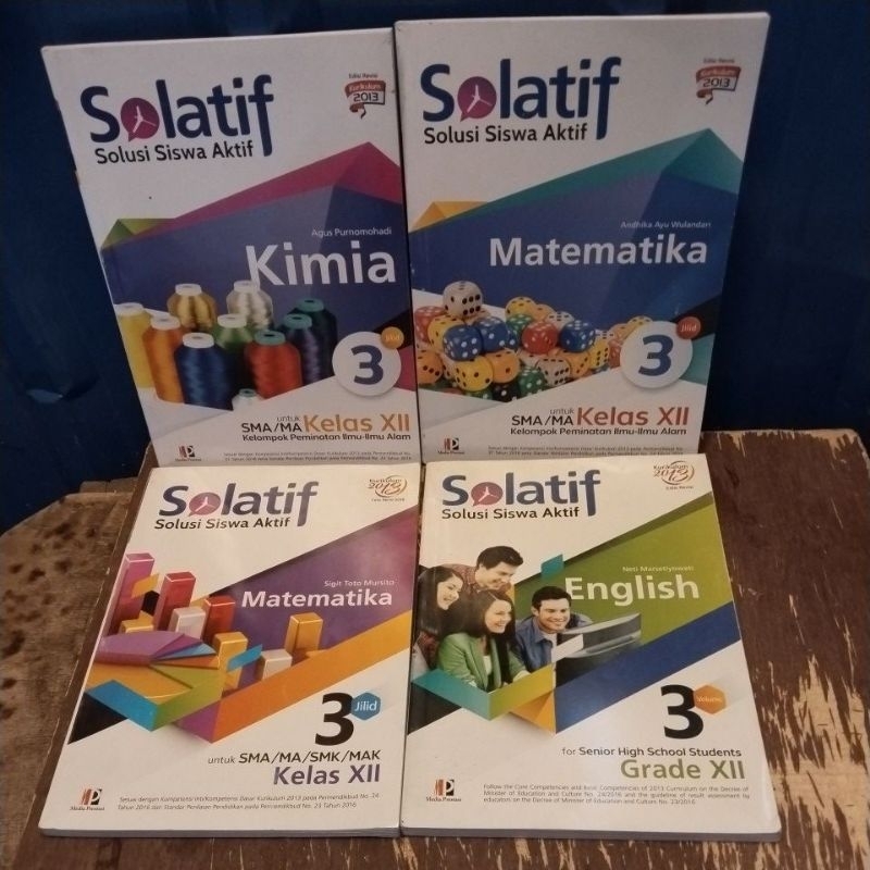 Jual BUKU SOLATIF SOLUSI SISWA AKTIF KIMIA - MATEMATIKA JILID 3 ...