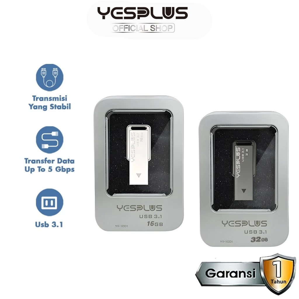 Jual Flashdisk USB YESPLUS YS-1001 3.1 Rotatable High Speed Flash Drive 8gb 16gb 32gb 64gb ...