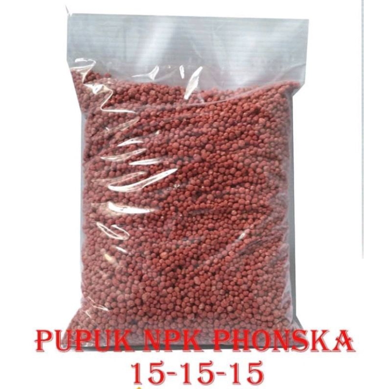 Jual Pupuk Npk Phonska 15 15 15 Merah Repack 500 gram - Vitamin Tanaman ...
