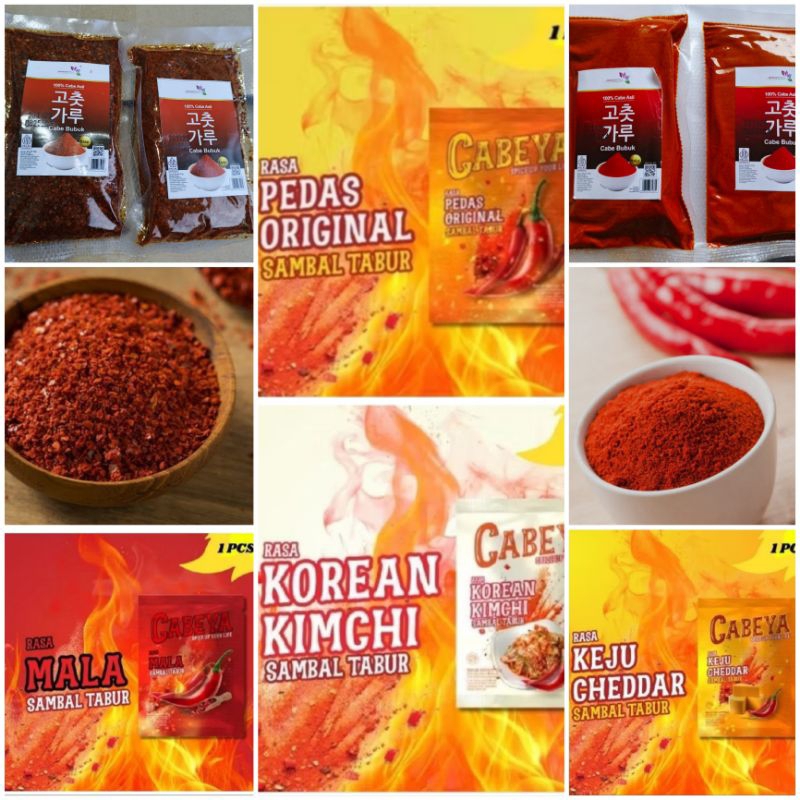 Jual [ BEST ] Bubuk cabe korea Gochugaru kasar gochugaru halus halal ...