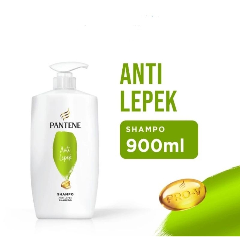 Jual Pantene Shampoo Anti Lepek (900 ml) - Defect Tutup Botol Patah ...