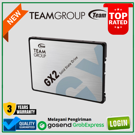 Jual SSD Team GX2 SSD 128 / 256 / 512 /1TB SATA 6GB/s 2.5" | Shopee Indonesia