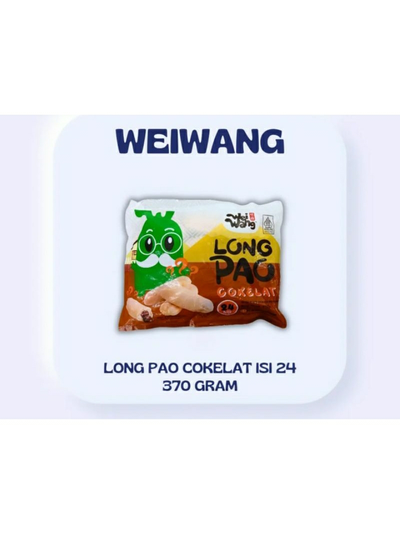 Jual Weiwang Long Pao Cokelat 370g (24 pcs) | Shopee Indonesia