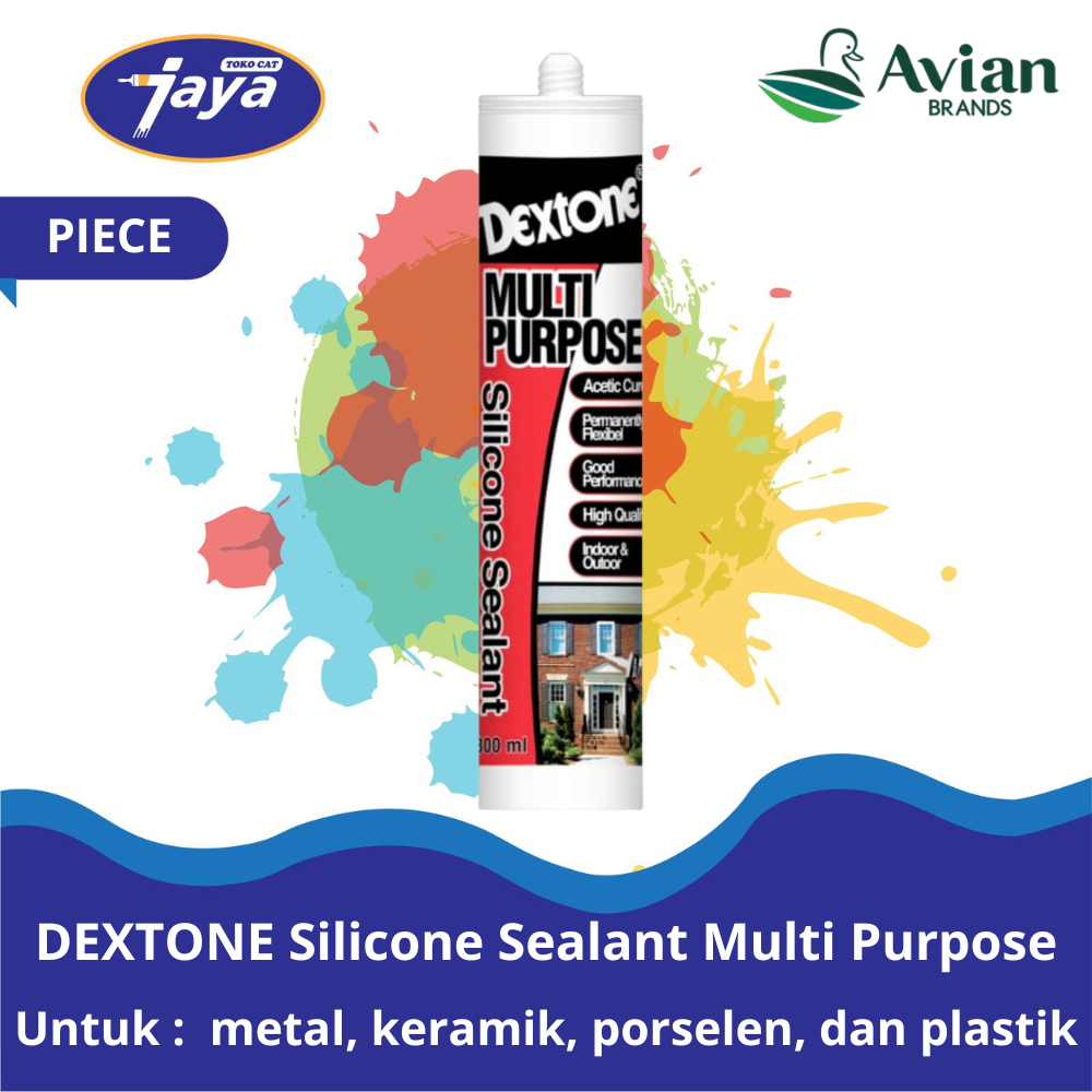 Jual Dextone Silicone Sealant Multi Purpose Silen silent Original ...
