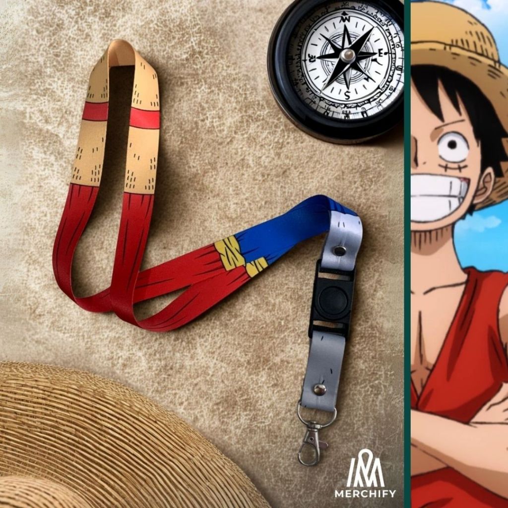 Jual Lanyard LUFFY One Piece Anime Merchandise Tali ID Card (unofficial ...