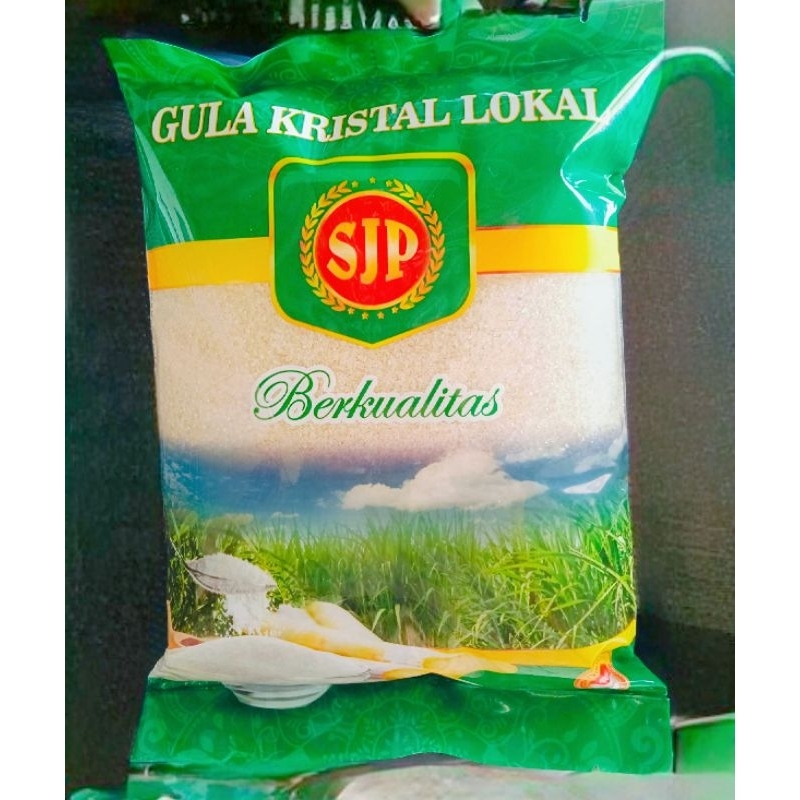 Jual Gula Kristal Putih SJP (gula pasir 1kg) | Shopee Indonesia