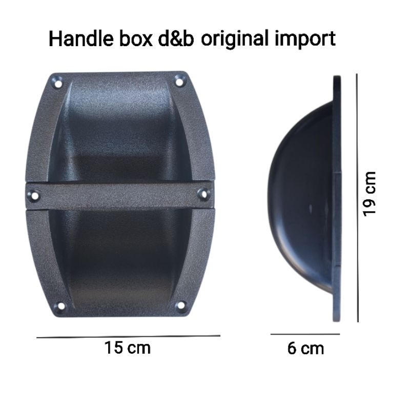 Jual Handle box speaker d&b bahan plastik ABS premium original import ...