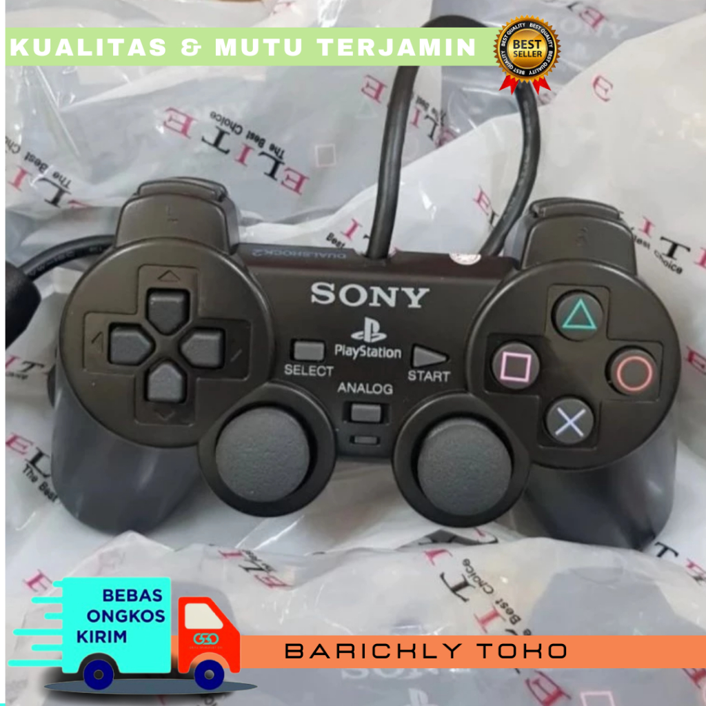 Jual STIK PS2 OP ELITE HITAM / STICK PS2 OP ELITE / STIK ELITE HITAM ORI PABRIK | Shopee Indonesia
