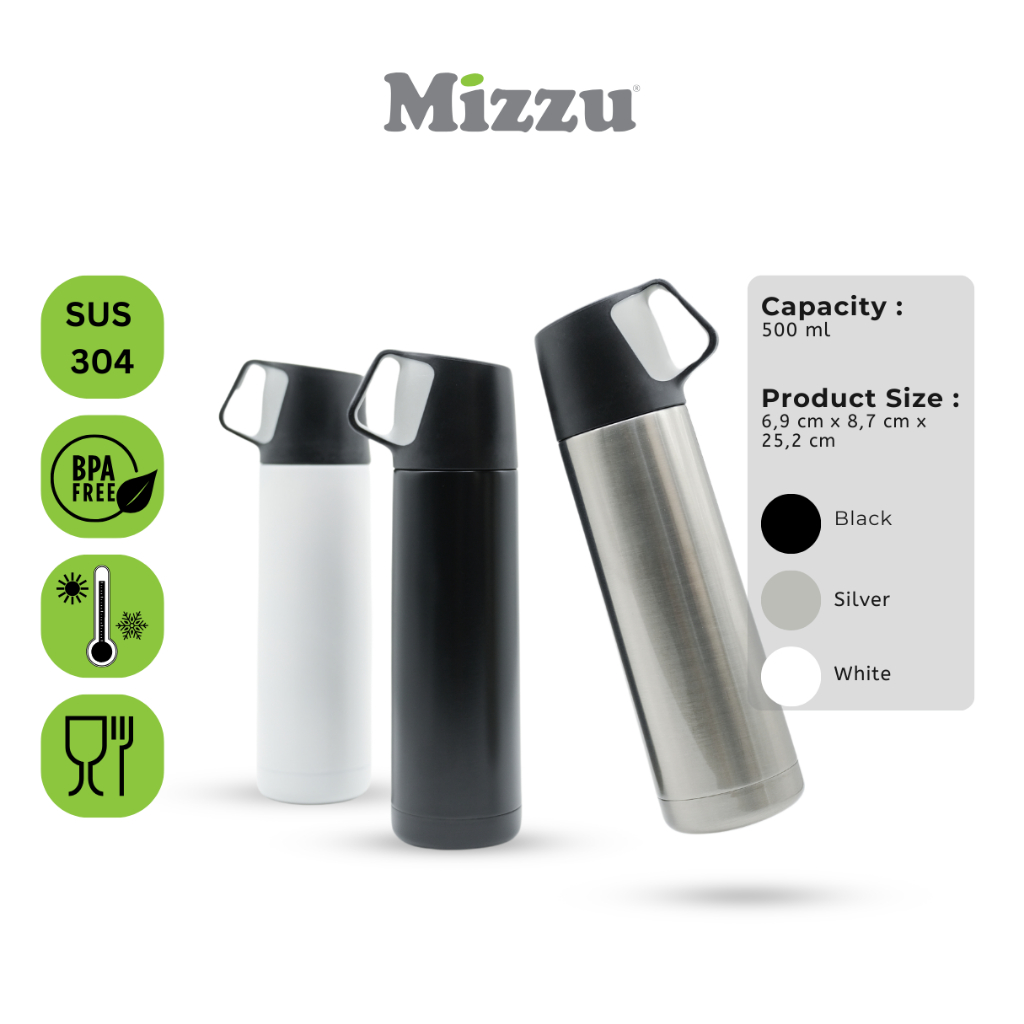 Jual Mizzu by Takaware - Omega Stainless Tumbler Botol Minum BPA Free ...
