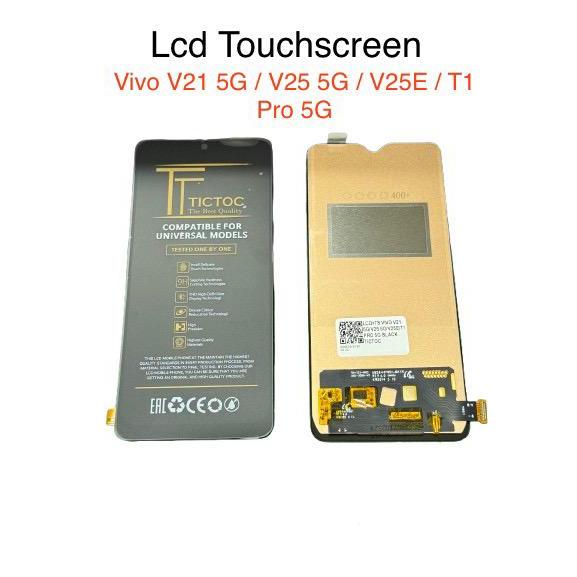 Jual Lcd Touchscreen Fullset Vivo V21 5G / V25 5G / V25E / T1 Pro 5G TS BERKUALITAS TICTOC ...
