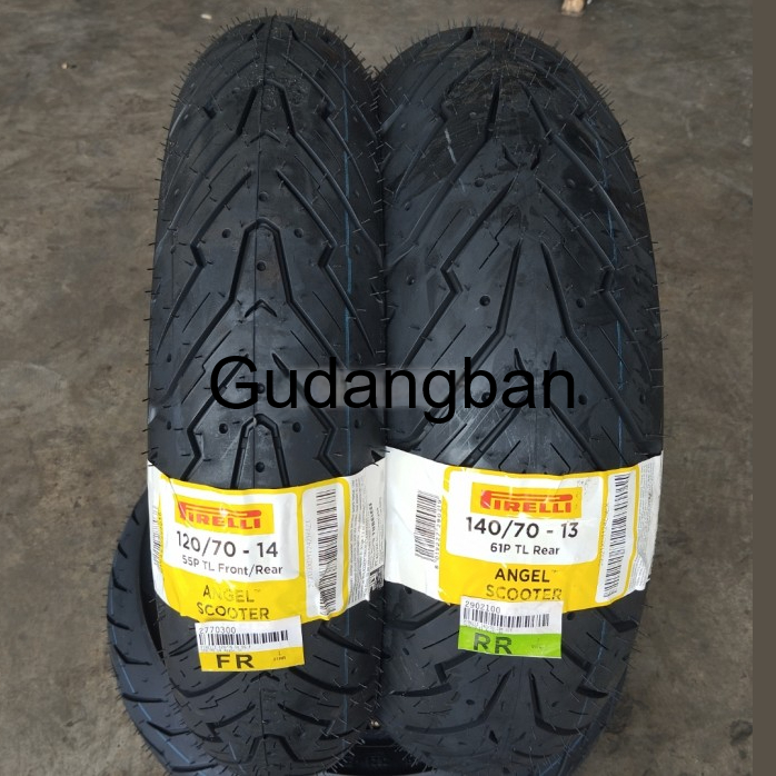 Jual ( PAKET 2 BAN ADV - R14 & R13 !! ) 120 70 14 & 140 70 13 ANGEL ...