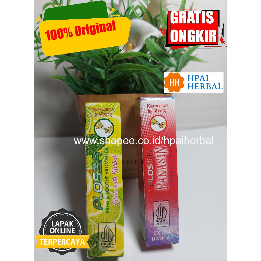 Jual Plossa Minyak Angin Aromaterapi / Plosa / Plossa Inhaler Hidung ...