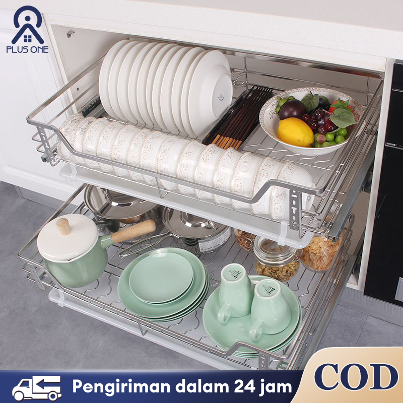 Jual Rak Dapur Rak Piring Stainless Steel Rak Serbaguna Rak pengering ...