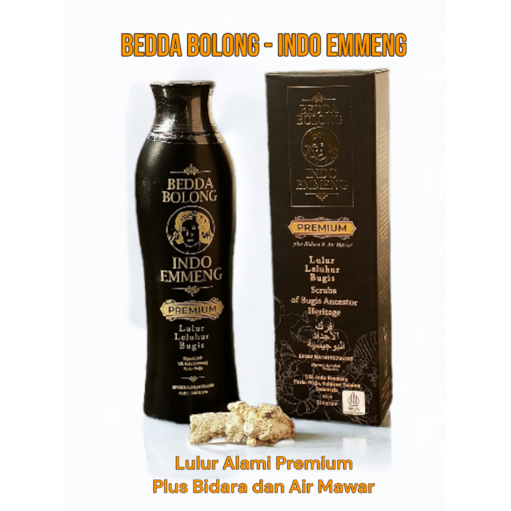 Jual Bedda Bolong - Bedda Lotong Indo Emmeng - Lulur Alami 100% Untuk ...