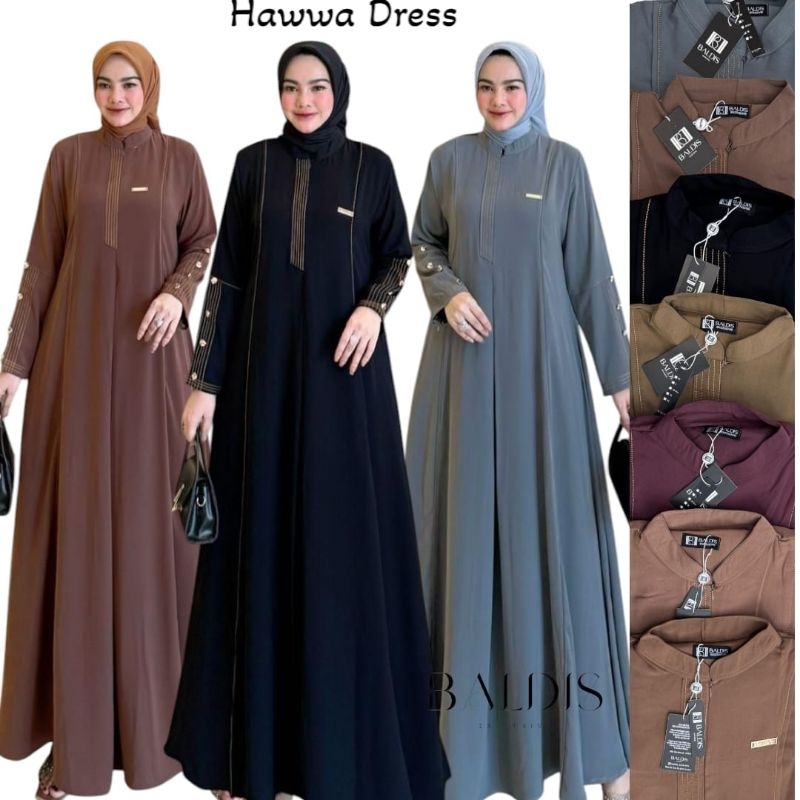 Jual Hawwa Dress by BALDIS | Bahan Arabian anti UV | Shopee Indonesia